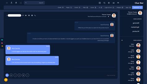 Amazing Rtl Style Dark Version Bootstrap 5 Dashboard By Chat Bot