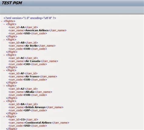 XSLT Pgm Of Transforming An Int Table Into XML Tree Using Tx XSLT TOOL STRANS ABAP XML