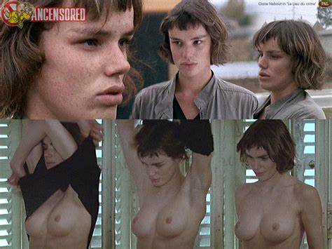 Naked Claire Nebout In Le Lieu Du Crime