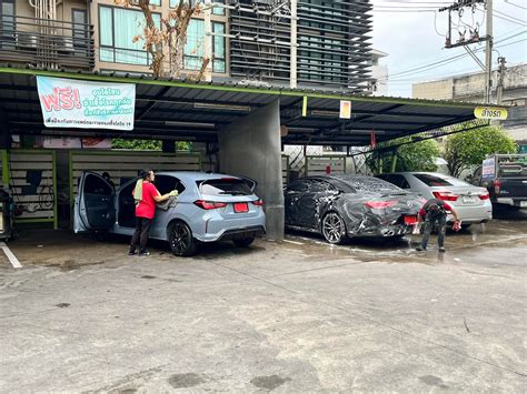 ล้างรถกันวันอาท Green Wash กรีนวอช ซอยหลังพาต้า จรัล 40