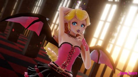 Mmd Tda ~ Demon Princess Peach ~ By Amanehatsura On Deviantart