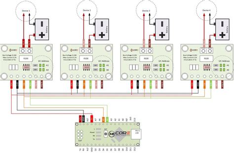 Ina219 I2c Wiring Diagram Schematics With Arduin Microcontroller Serries Connection