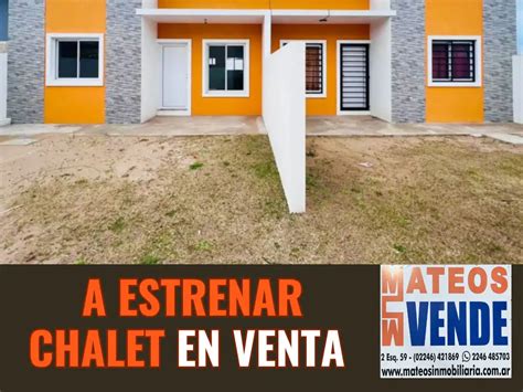 Venta Casa 2 Dormitorios A Estrenar 55m2 Oeste 7 6900 Mar Del Tuyu