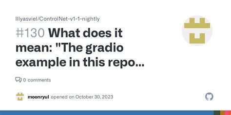 What Does It Mean The Gradio Example In This Repo Does Not Include