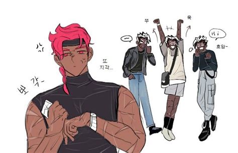 Wildberry Cookie X Crunchy Chip Cookie ️🖤 Cookie Run Kingdom Гики Позы тела Мемы комиксы