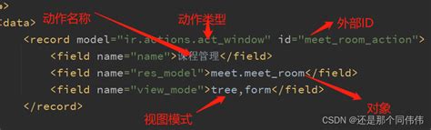 4 odoo13的学习（odoo中的xml） odoo xml csdn博客