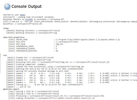 Jmeter Continuous Performance Testing Jmeter Ant Jenkins