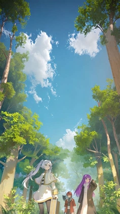 Frieren Beyond Journey S End Anime Scenery Wallpaper Anime Art