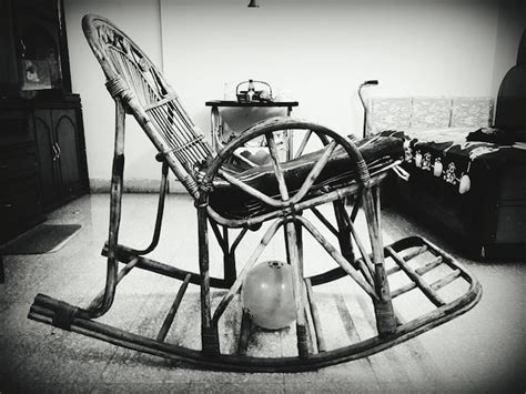 Premium Photo Ball Under Moving Chair In Bedroom