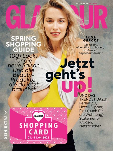 Lena Gercke In Glamour Magazine Germany February 2021 Hawtcelebs