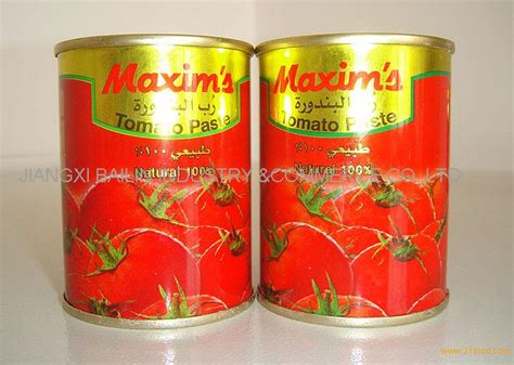 140g Tomato Paste Tin China Oem Vaga Nova Salsa Jino Price Supplier
