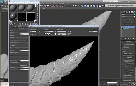Displacement Map Setup For Production