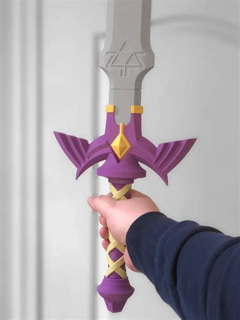 Totk] I 3d Printed The Melty Master Sword From Totk 48 Off