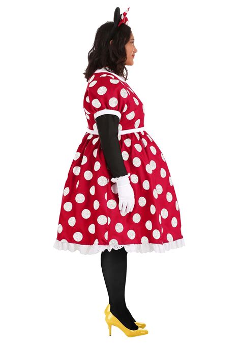 Disney Adult Plus Size Deluxe Minnie Mouse Costume