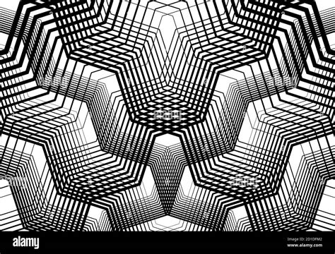 Geometric Structure Angular Angled Lines Stripes Grid Mesh And Trellis Grating Pattern