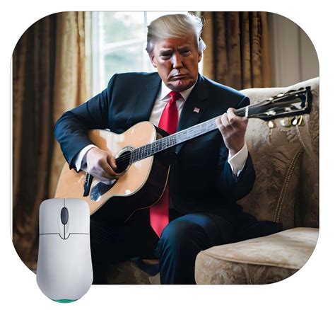 Trump Guitar Mouse Pad Domagron