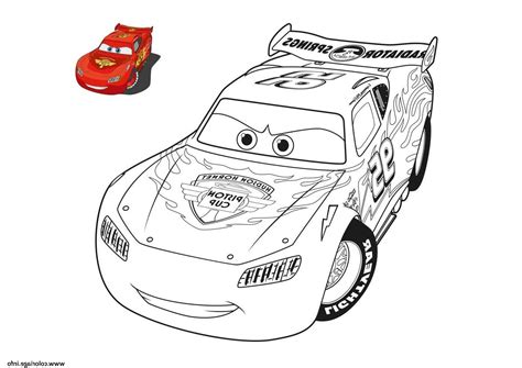 Cars à Colorier Beau Photographie Coloriage Cars 3 Avec Dessin A