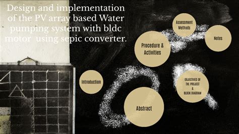 design and implementation of the pv array based water pumping system