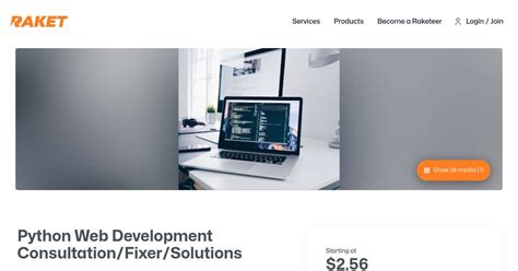 python web development consultation fixer solutions by rkart raket ph