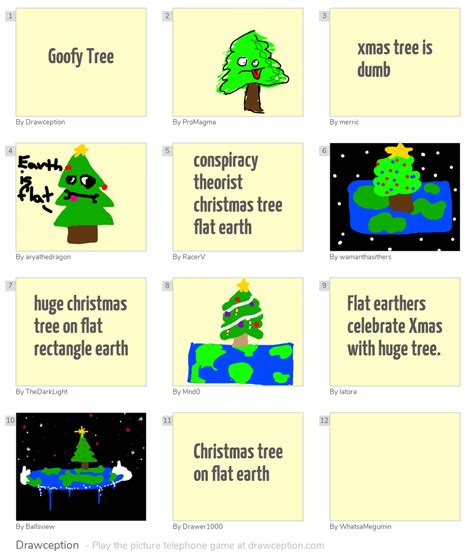 Goofy Tree Drawception