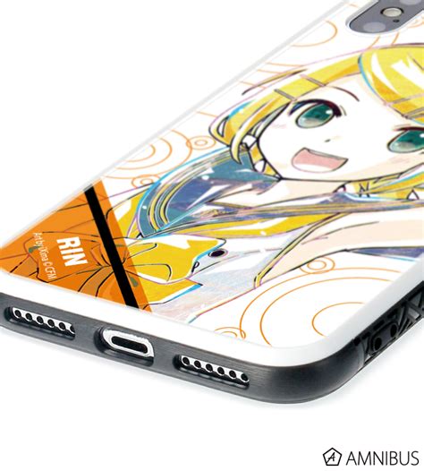 ピアプロキャラクターズ 鏡音リン Ani Art 第2弾 強化ガラスiphoneケース Amnibusアムニバス