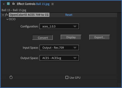 Linear Light Gamma And Aces — Prolost