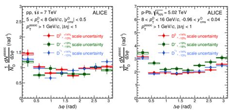 Comparison Of The Azimuthal Correlation Distributions Of D Mesons And