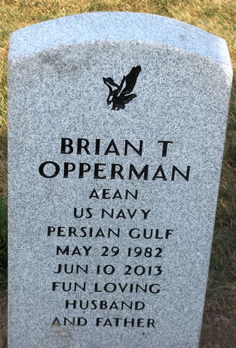 Brian Thomas Opperman 1982 2013 Find A Grave Memorial