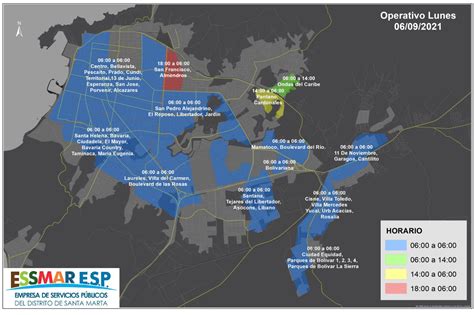 Operativo De Distribución De Agua Lunes 13 De Septiembre Essmar Esp