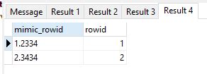 C Can A Real Type In Sqlite Serve As An Alias For The Rowid Like