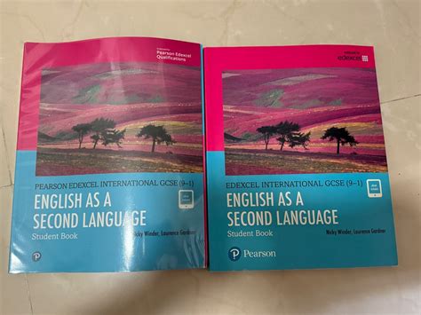 Igcse Edexcel Esl English As Second Language 興趣及遊戲 書本 And 文具 教科書
