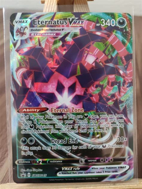 Mavin Eternatus VMax SWSH045 Full Art Textured Holo Ultra Rare Promo