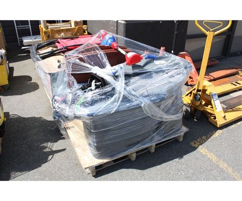 Pallet Lot Of Assorted Camping Equipment Golf Clubs Etc