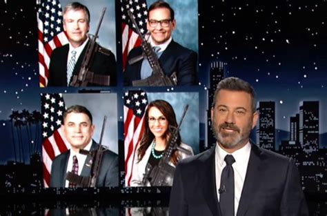 Jimmy Kimmel Hits 4 Republicans Behind National Gun Idea With A