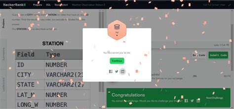 Dishant Hooda On Linkedin Sql Hackerrank Learningjourney