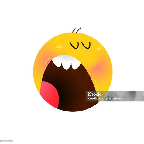 노란 둥근 머리 얼굴입니다 벡터입니다 양식에 일치 시키는 인간의 얼굴의 평면 그림입니다 라운드 간판입니다 Emoji 노란색 슬픈