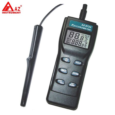 AZ 8723 Handheld Temperature Humidity Dew Point Meter Wet Bulb