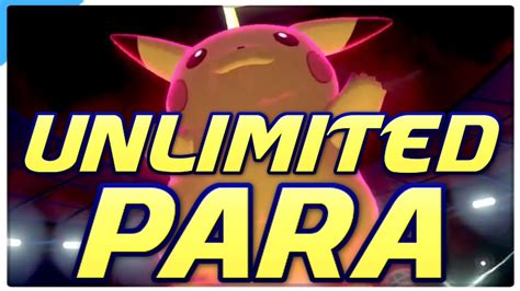 Unlimited Para Pokemon Vgc Series 13 Sword And Shield Competitive