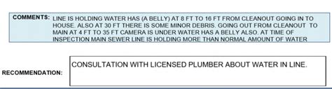Belly In Sewer Line Worst Case Scenario Terry Love Plumbing Advice