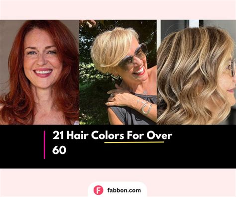 21 Stunning Hair Colors For Women Over 60 Fabbon