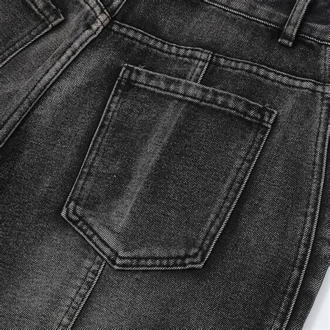 Clout Collection ™️ Vintage Fade Paneled Raw Edge Denim Shorts