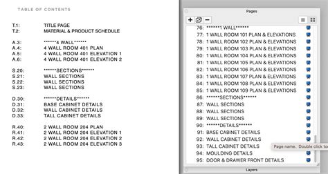 Table Of Contents In Layout Page LayOut SketchUp Community