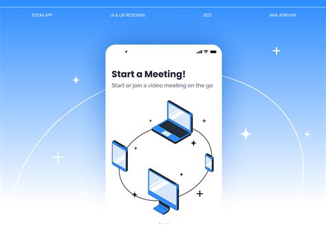 Zoom Ui And Ux Redesign Behance
