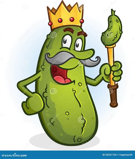 Pickle Guy From Spongebob With Crown At Benjamin Macbain Blog