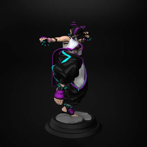 Stl File Street Fighter 6 Juri Han 🗿・3d Print Object To Download・cults