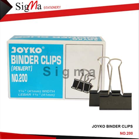 Jual Penjepit Kertas Binder Clip NO Kotak Kecil Shopee Indonesia
