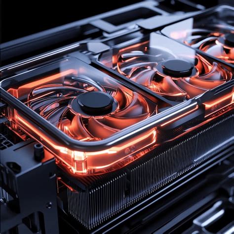 Dualfan Gpu Cooling System Showing How Fans Work Together To Dissipate