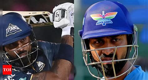Gujarat Titans Vs Lucknow Super Giants Highlights IPL 2023 GT Thrash LSG By 56 Runs The