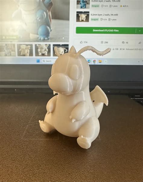 Mini Dragonite By Varun Makerworld Download Free 3d Models