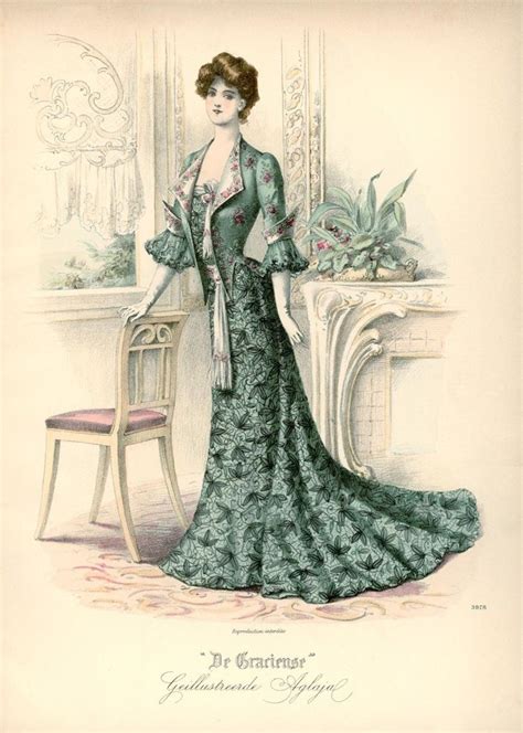 Old Rags Fashion Illustration Vintage Historical Fashion Victorian